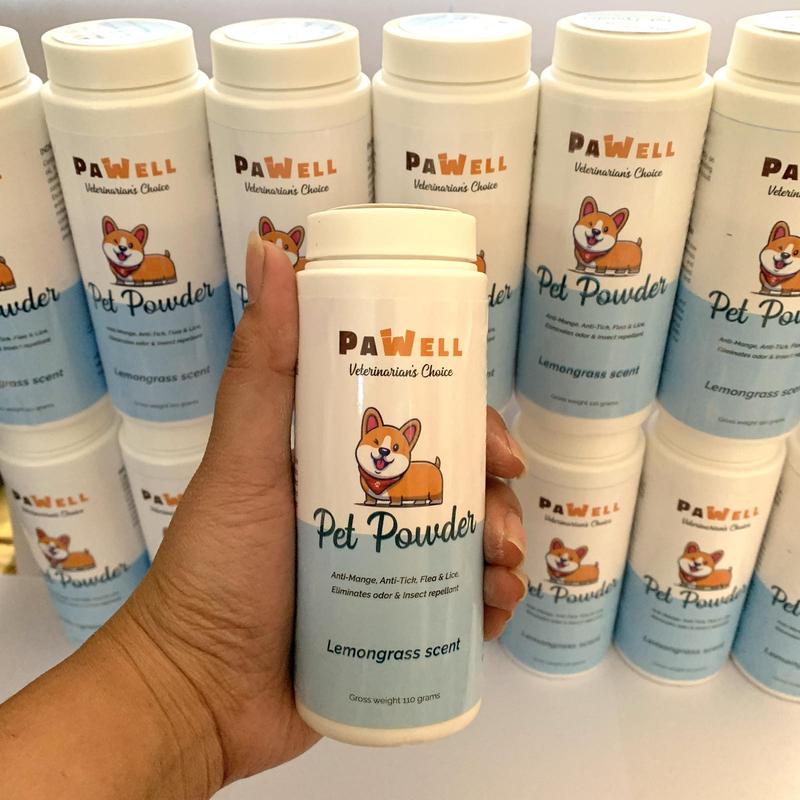 PAWELL PET POWDER FOR DOG LEMONGRASS SCENT(110 GRAMS) / POWDER - TikTok ...