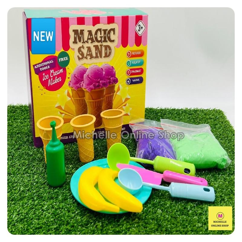 Mainan Pasir - Mainan Edukasi Pasir Sand - Mainan Magic Sand - Shop ...