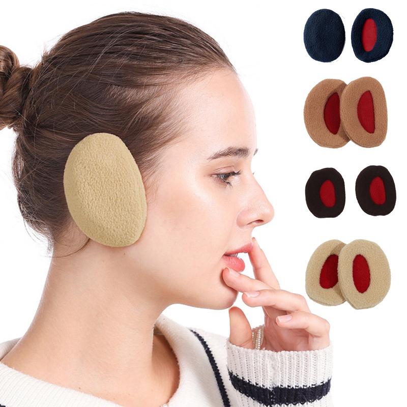 Thicken Bandless Ear Muffs Winter Warm Fleece Earmuffs Women - TikTok ...
