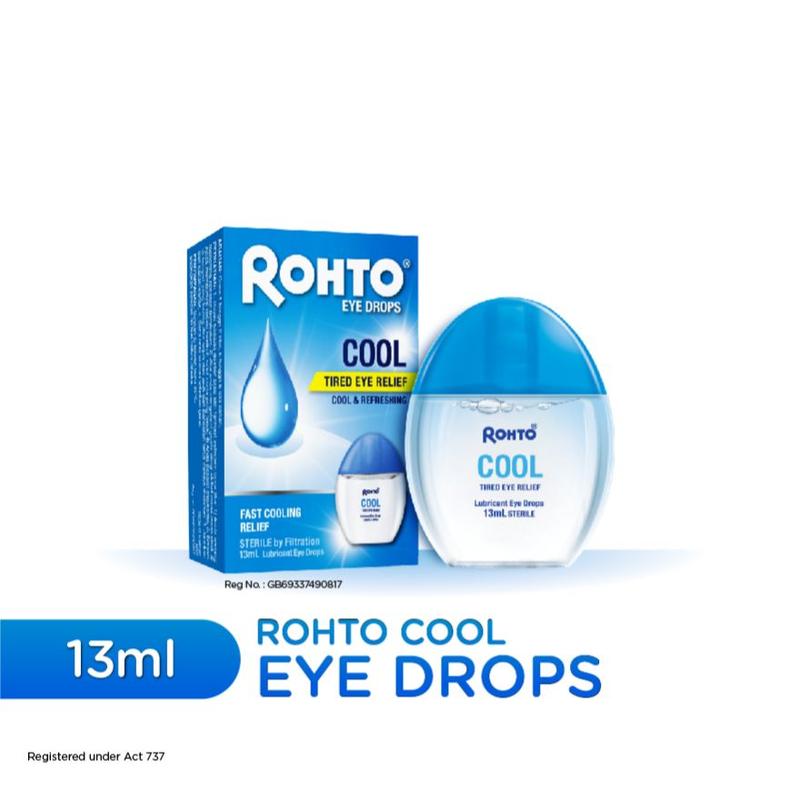 ROHTO Cool Eye Drop Solution 13ml - TikTok Shop Malaysia