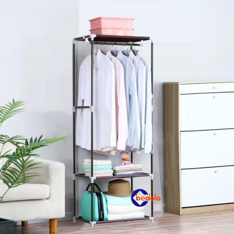 Bedola Stand Hanger Kotak Rak Baju Serbaguna Rak Gantungan Baju - Shop ...