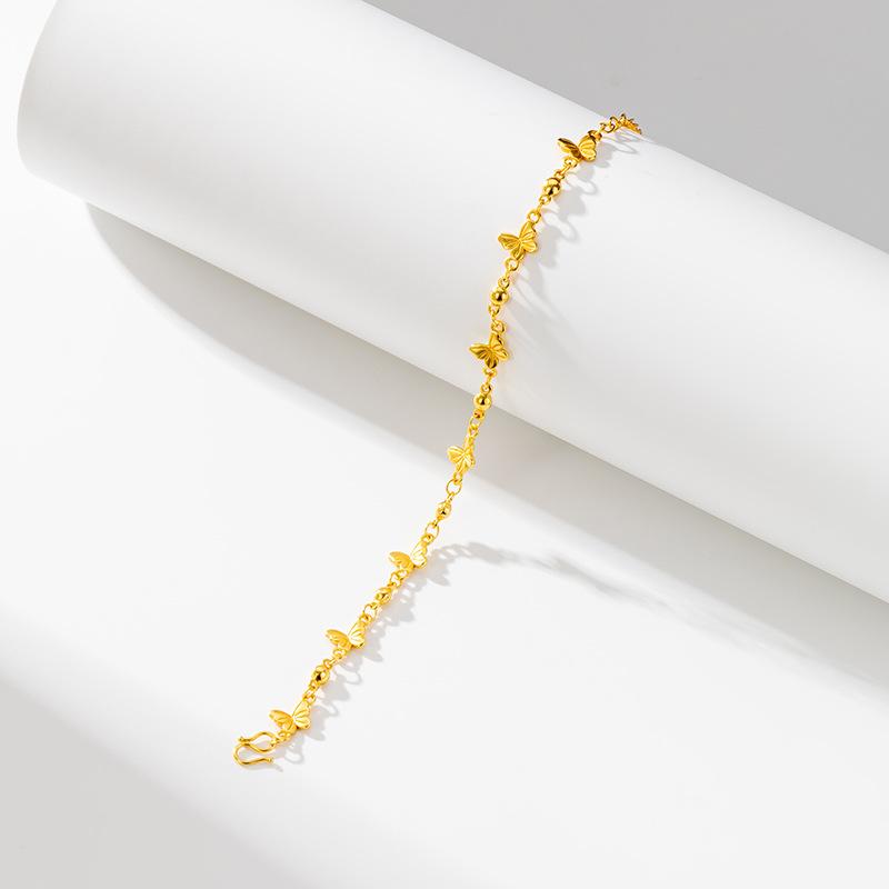 Long-lasting Antique Gold Jewelry Versatile High-end Feel Bracelet ...