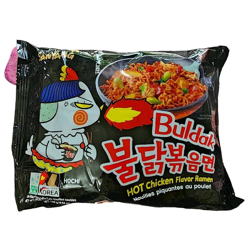 SAMYANG Buldak 140g Korean Noodles Halal Instant Food Made i - TikTok ...