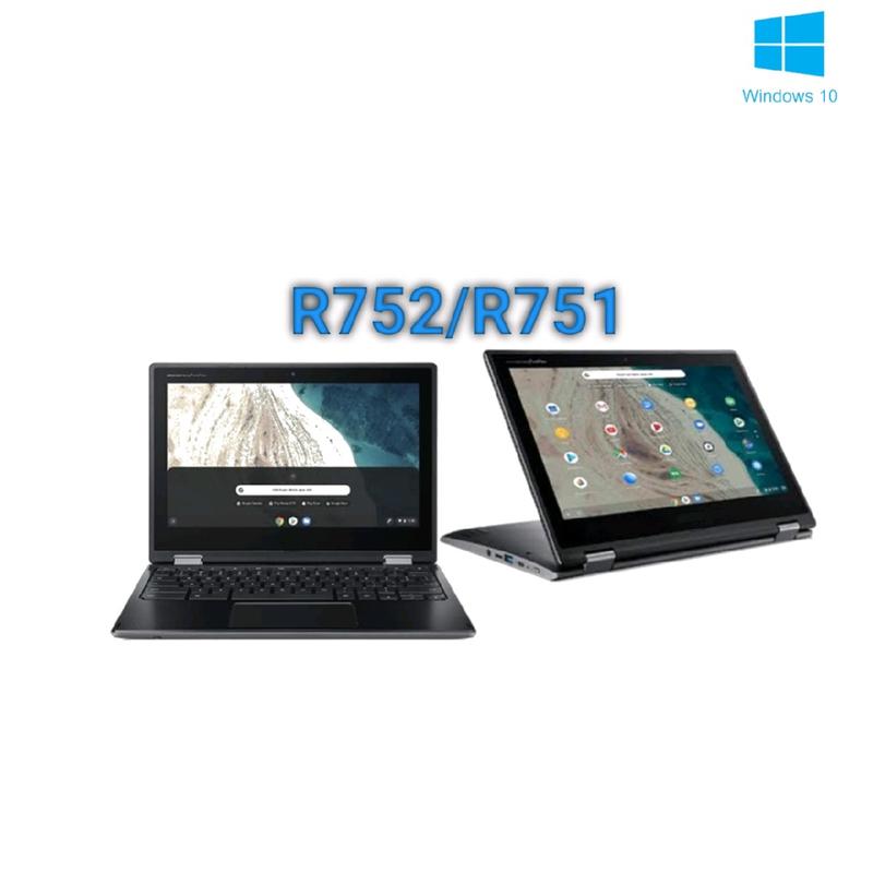 Laptop R752/R751 Celeron Ram 4GB SSD 128GB Touchscreen Flip Windows ...