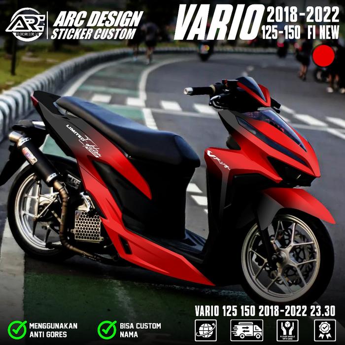 Jual (COD) TERBARU Decal Sticker Honda Vario New 125 150 Full body ...