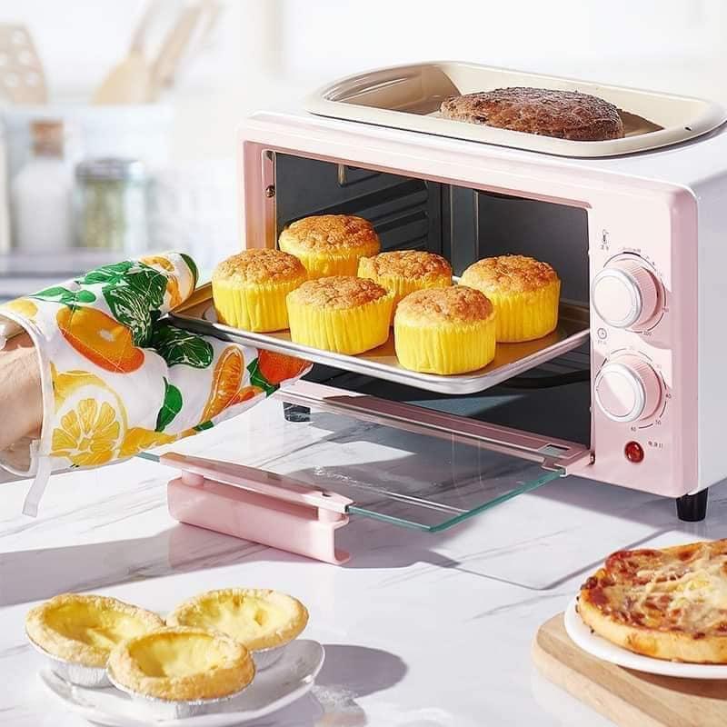 K4151 Multi-functional mini automatic double-layer small oven. - TikTok ...