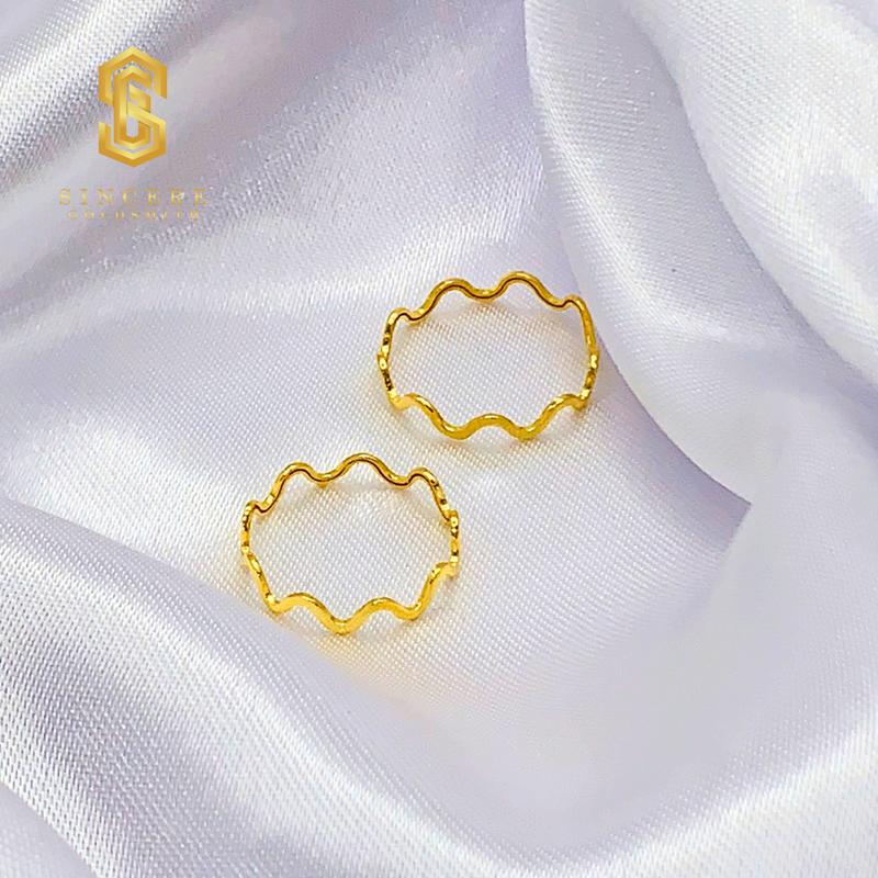 Sincere Store Emas 916 Cincin wave | Emas 916 - TikTok Shop Malaysia