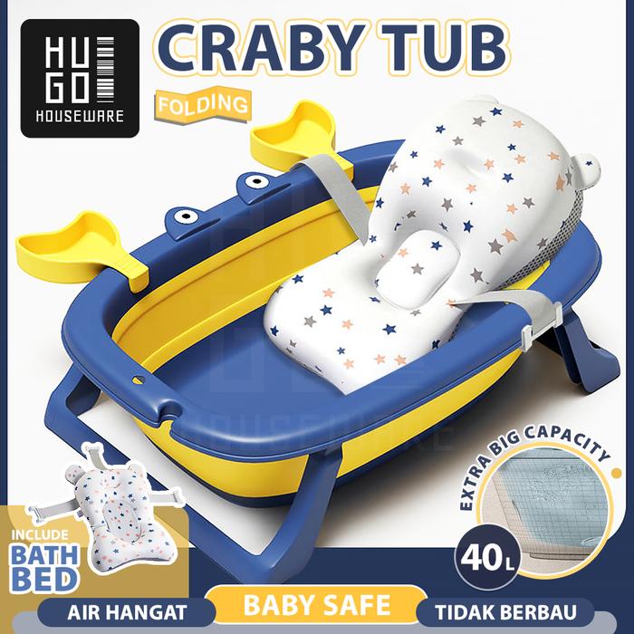 Promo HUGO Tempat Mandi Bayi Portable / Bak Mandi Bayi Lipat Serbaguna ...