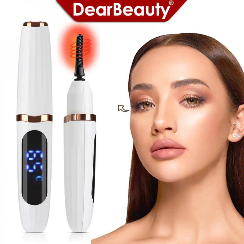 Electric Heated Eyelash Curler Portable Eyelash Curling Device Quick ...