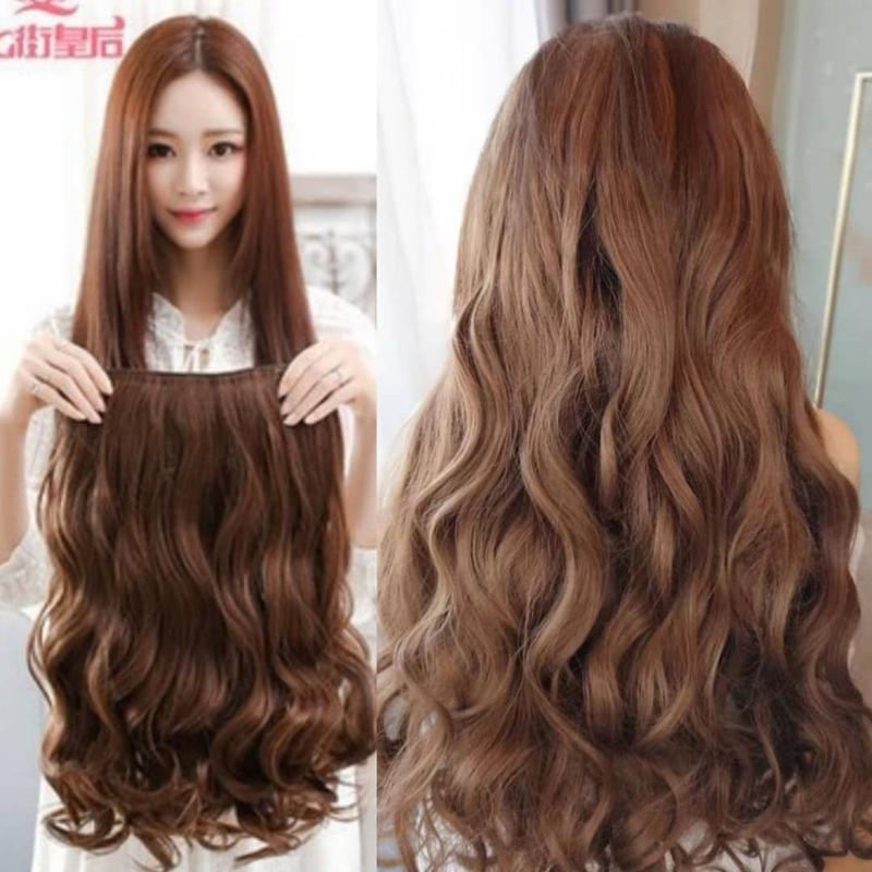 ready stock Wig Extension Z7 antishine thick extensions RAMBUT - TikTok ...