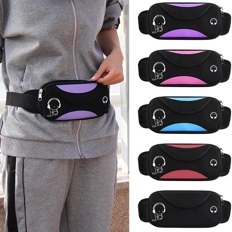 Unisex Waterproof Running Waist Bag Jogging Outdoor Sports Fanny ...