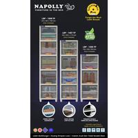Promo NAPOLLY LBP Lockerbox Rak Serbaguna Lemari Susun Pakain Sepatu ...