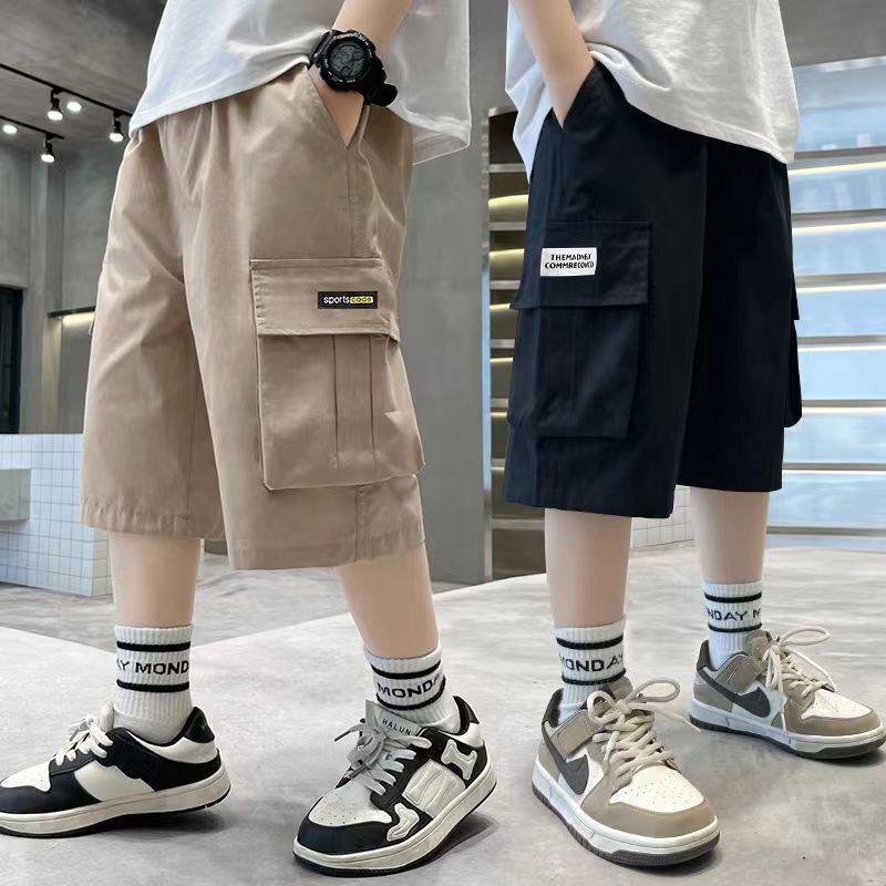 Children's Clothing Boys' Shorts Summer Thin Fifth Pants Children ...