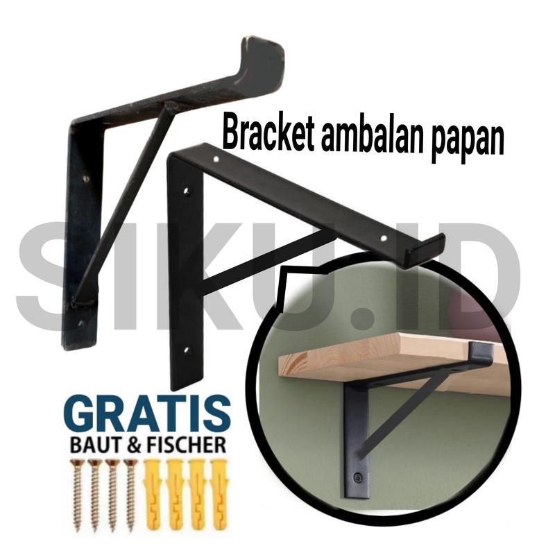 Share: RAK BESI SIKU AMBALAN/RAK TEMPEL DINDING MULTIFUNGSI - Shop ...