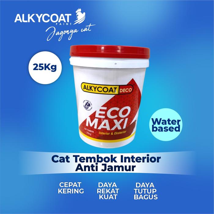 Jual Alkycoat - Cat Tembok Interior Anti Jamur Alkycoat Deco Eco Maxi ...