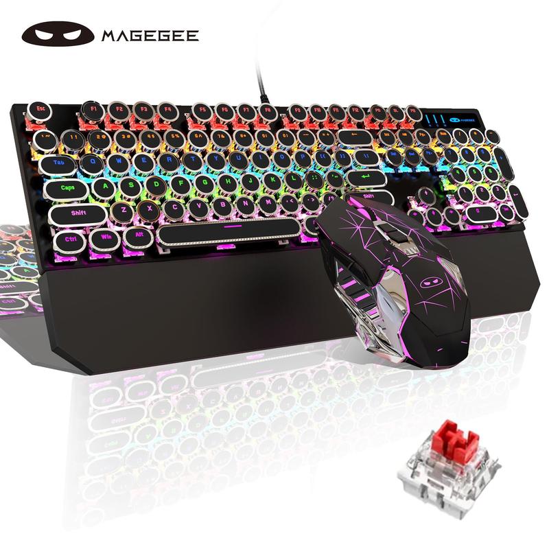Mechanical Wired Keyboard, Mechanical Gaming Keyboard for Gaming ...