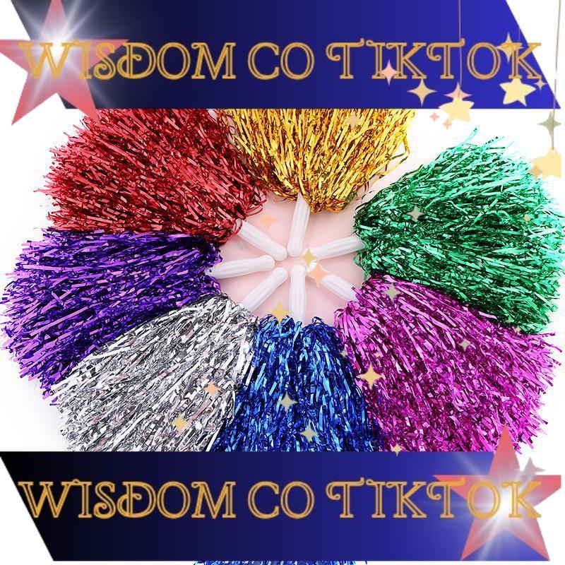 Bodas Cheerleading Pom Poms with Straight Handle Team Spirit - TikTok ...