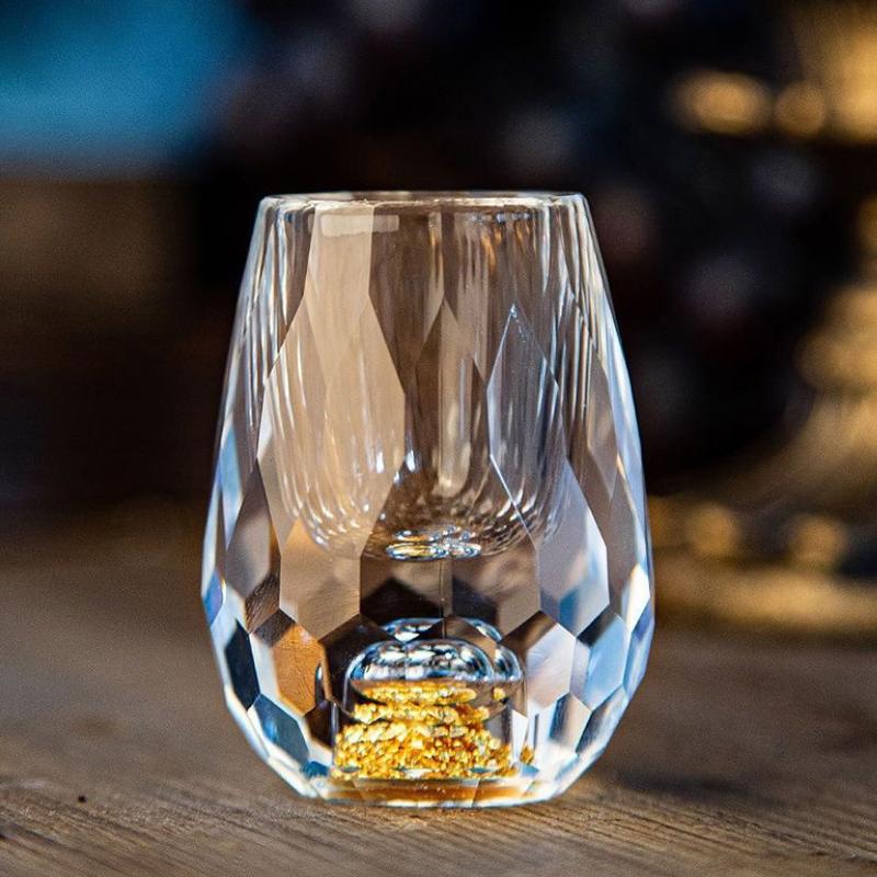 Kaca Vodka, 10ML, Kaca Sake Shochu, Kaca Liqueur Bar, Bawah Berganda ...