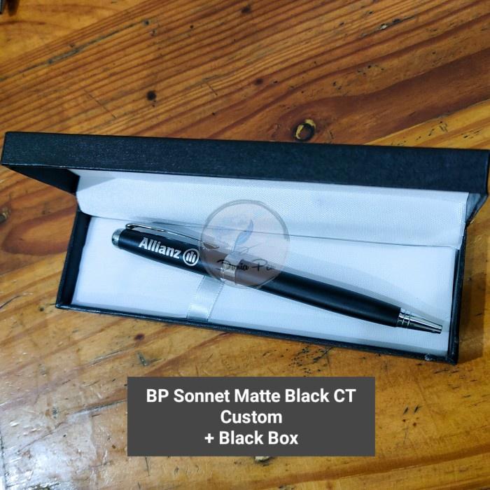 Jual Dunia Pen- Ballpoint Metal Custom model Parker Sonnet + Free Laser ...