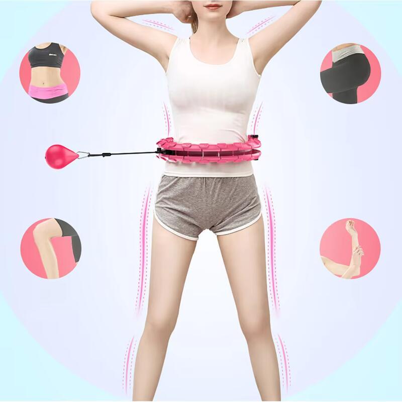 32/24/28 Section Adjustable Sport Hoops Abdominal Waist Exercise ...