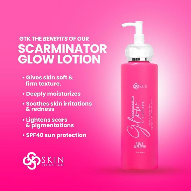 Skin Sensation Scarminator Glow Lotion New Packaging 250ml - TikTok ...