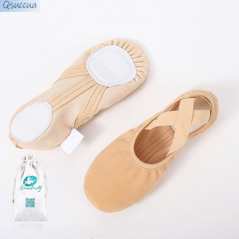 Full Elastic Ballet Shoes Dance Training Shoes Children Adult Female ...
