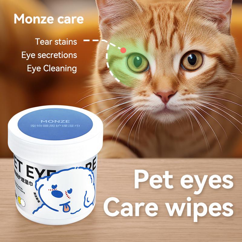 Pet Tear Stain Remover Eye Wipes & Ear Cleaner For Dog & Cat - TikTok ...