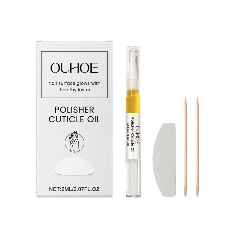 OUHOE Nail Care Solution Set Improves Soft Nails By Moisturizing ...