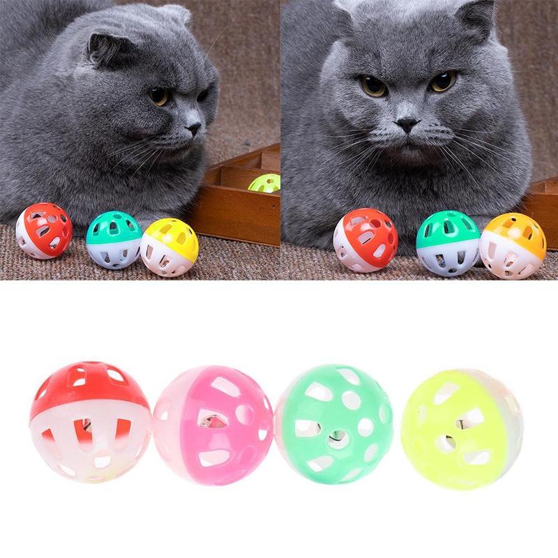Mainan Haiwan Peliharaan, Loceng Mencari Bola Mainan Kucing Kecil, Bola ...