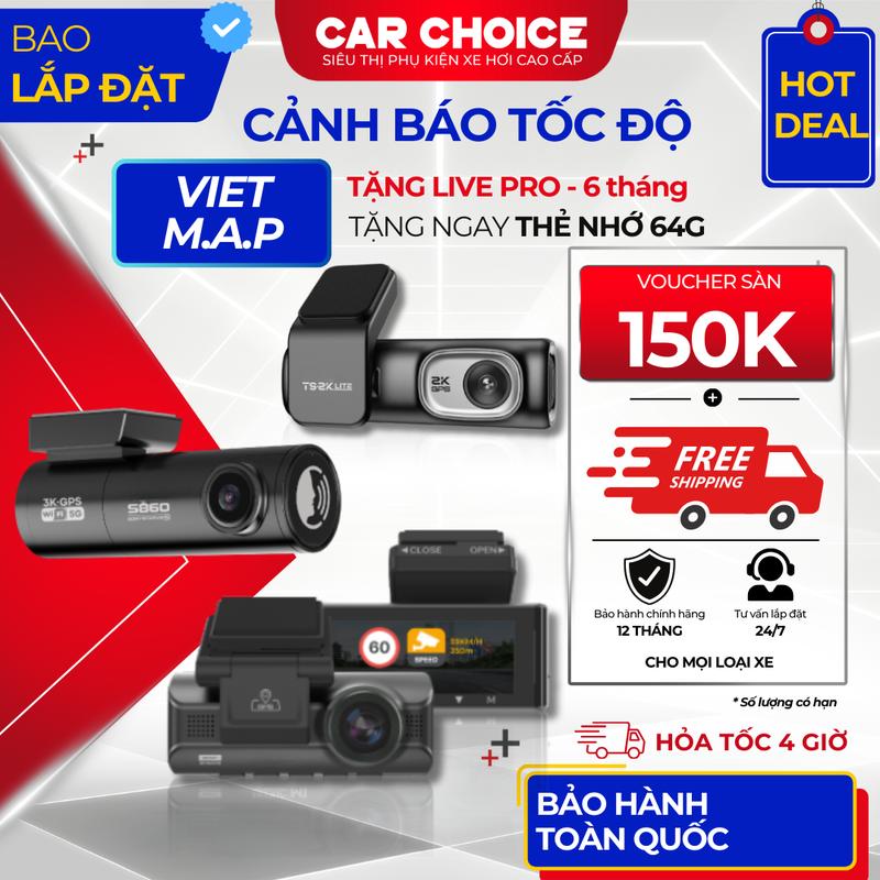 Flash Sale - VIỆT (M.A.P) CHUẨN HÃNG Camera Hành Trình Ô Tô VM - TikTok ...