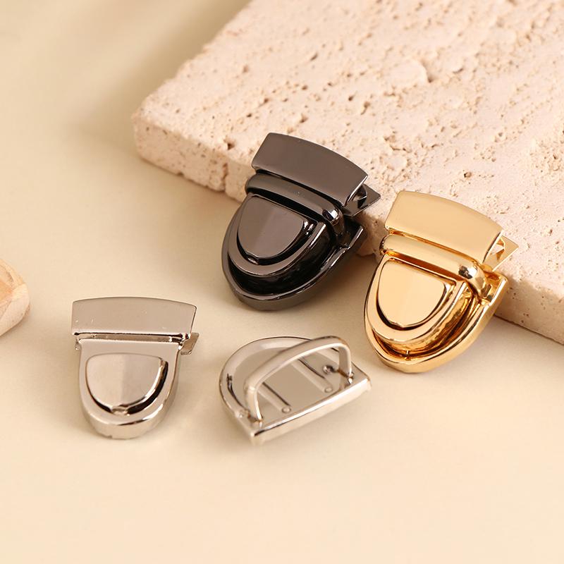 Kunci Beg, Set 5Pcs, Pengapit Logam Hitam, Gesper Tangkap, Untuk ...