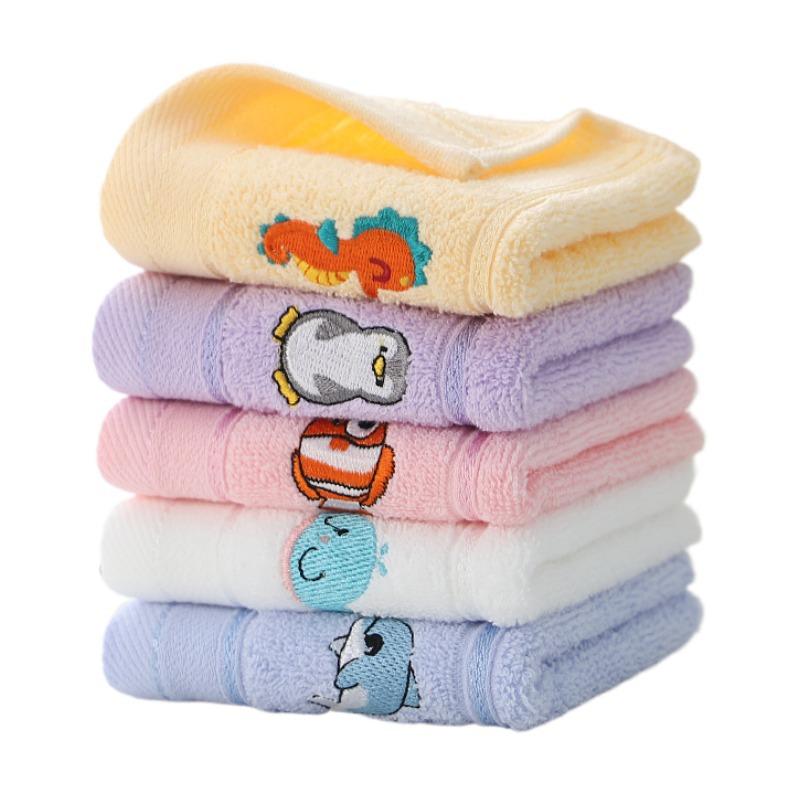Tuala Mandi Bayi Kapas Lembut, Tuala Muka Kartun, Serap, Sesuai ...