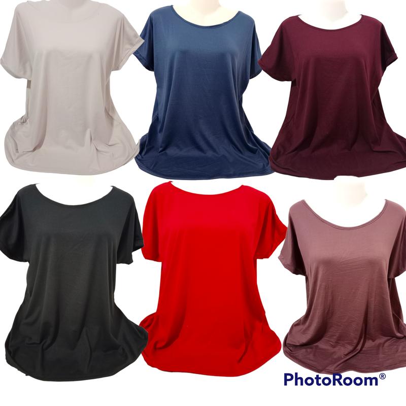 Plus size plain blouse xl-3xl 4xl-5xl 6xl-7xl Top Basic Women - TikTok ...