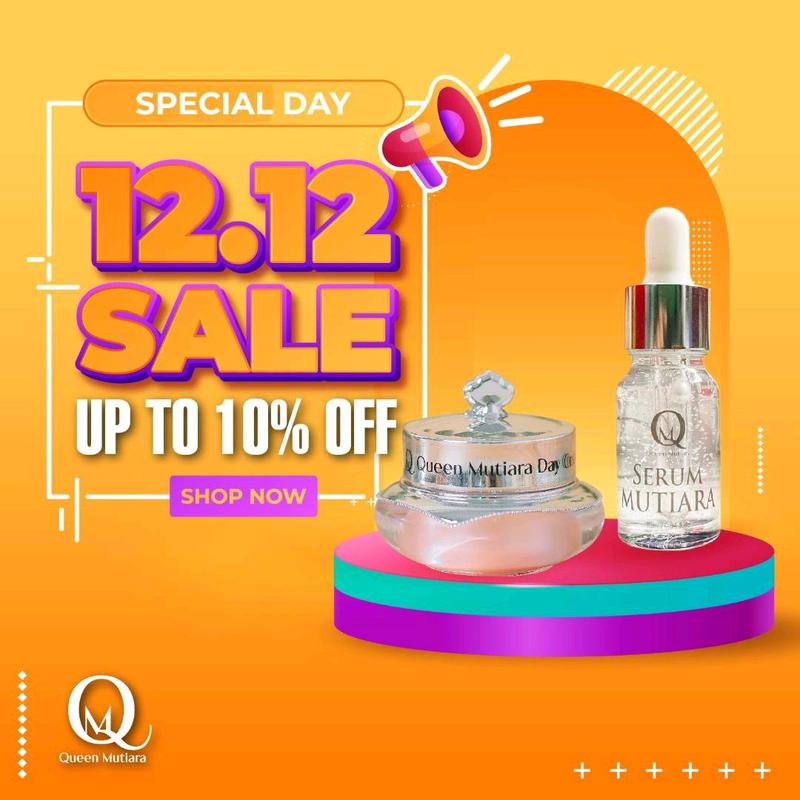 Set Queen Mutiara KRIM + SERUM Queen Mutiara All Skin Types - TikTok ...