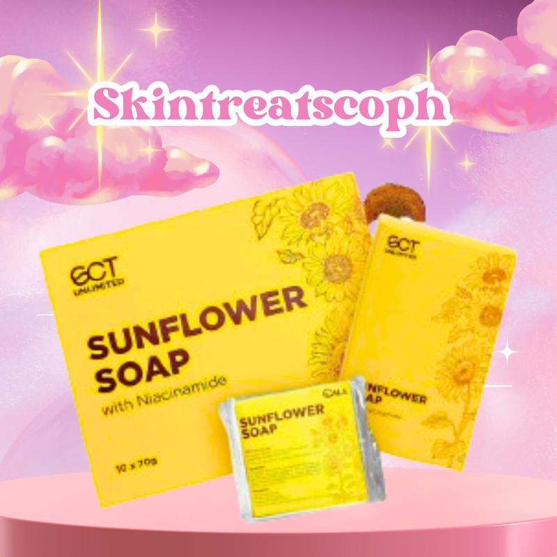 Sunflower Soap with Niacinamide, Whitening & Hydrating Soap by - TikTok ...