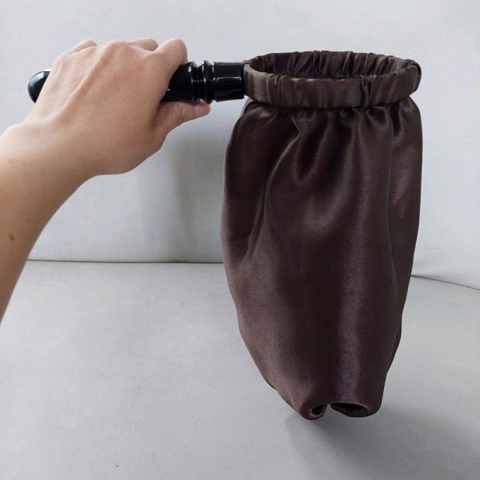 Kantong Persembahan Kolekte Kain Satin Gagang Kayu Murah Wadah - Shop ...