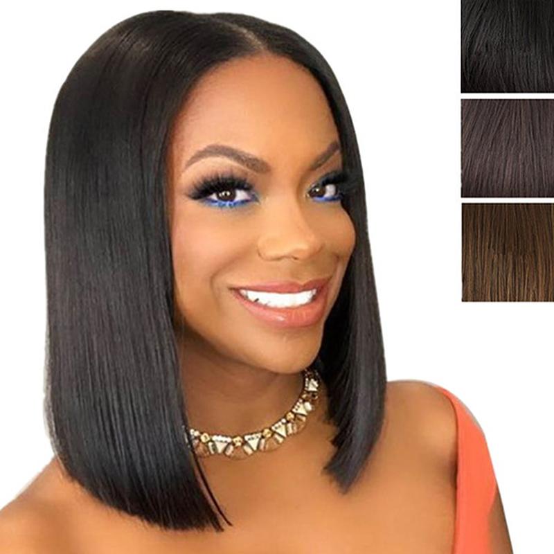 Women Center Parting Cosplay Party Daily Bobo Short Straight - TikTok ...