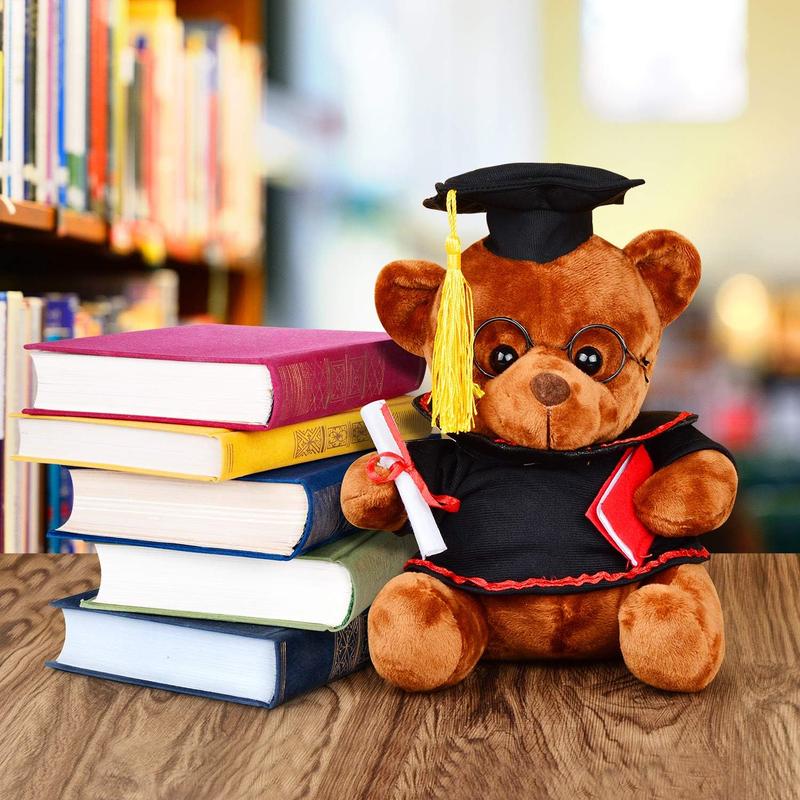 Graduation Bear - 8.5" Graduation Plush Bear, Stuffed Animal Bear with ...