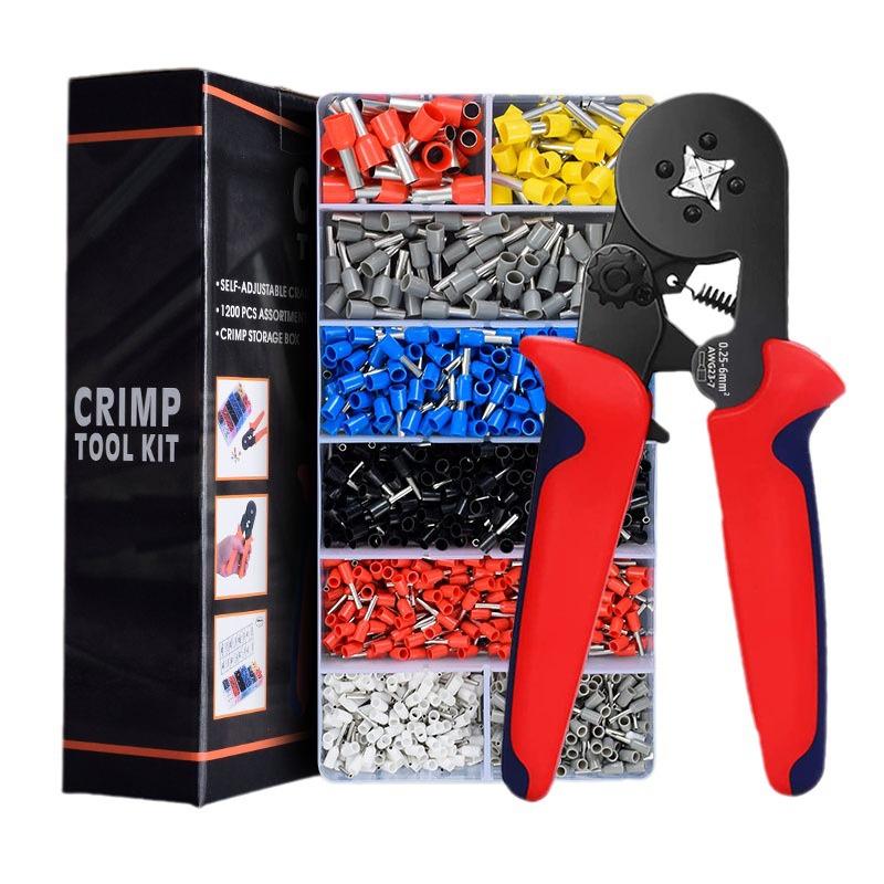 【COD Penghantaran percuma】1200pcs Ferrule Crimper Plier Kit +Tubular ...