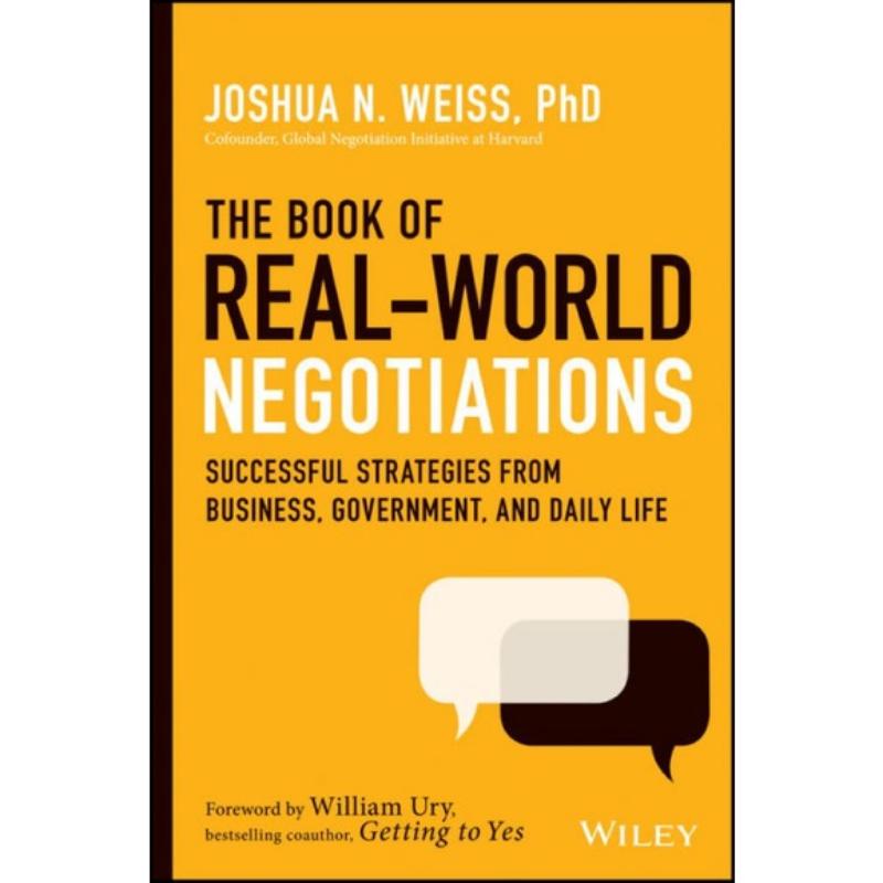 High Quality [Wiley] The Book Of RealWorld Negotiations Successful - TikTok Shop Singapore