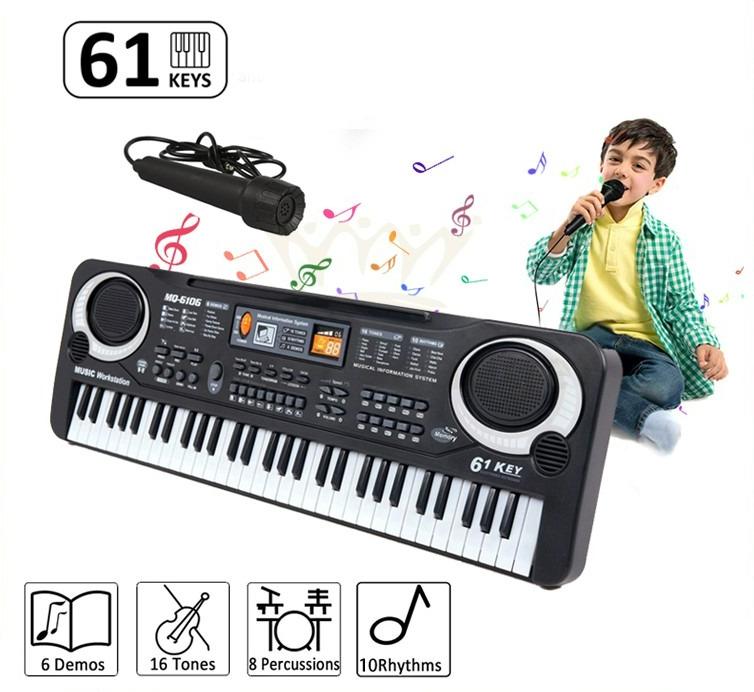61 Keys Electronic Piano Keyboard Electric Piano Key Board Kid - TikTok ...