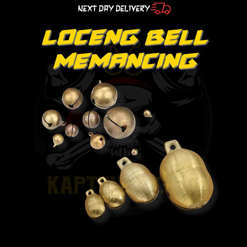 Alarm Loceng Bell Memancing Pancing Fishing Loceng Tembaga Copper ...