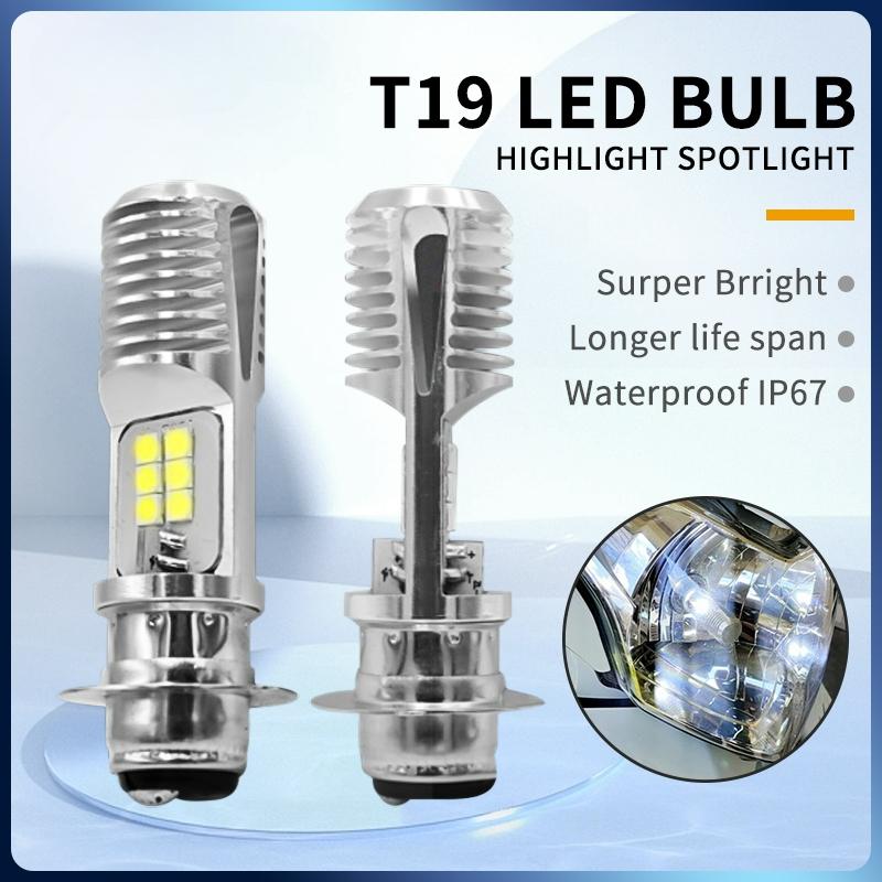 COD FREE Shipping T19 Bulb Mentol Headlamp LED Headlight Motorcycle ...