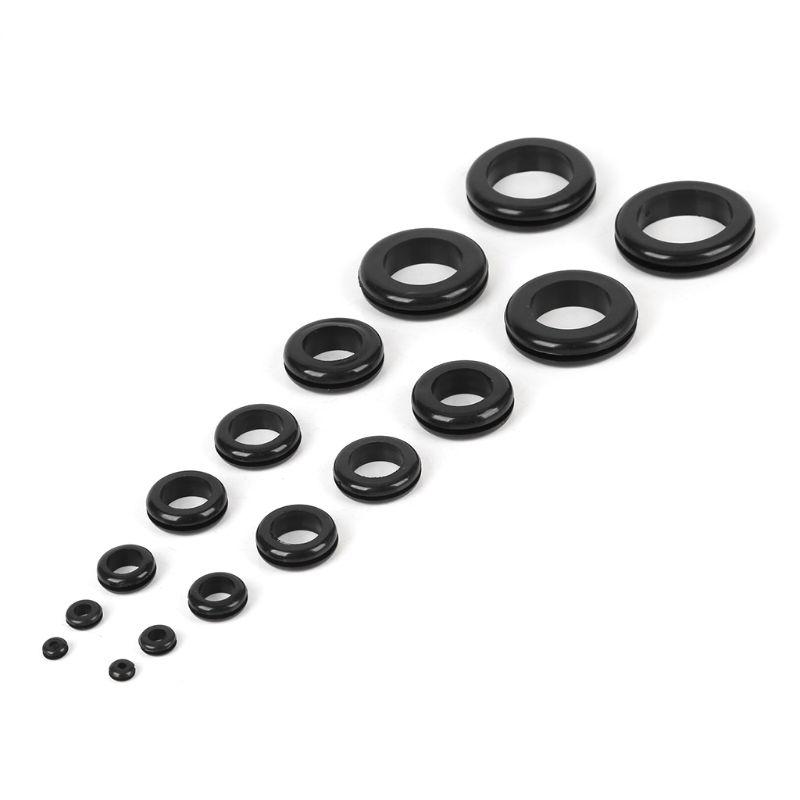 Kit Gasket Grommet Getah Lembut, Kaiz, 200Pcs / kotak, untuk Kabel ...