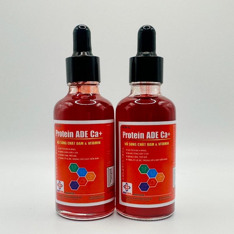 Thuốc Nuôi PROTEIN ADE Ca+ )Lọ 50ml). Nuôi gà tơ, nở khung, lên ...