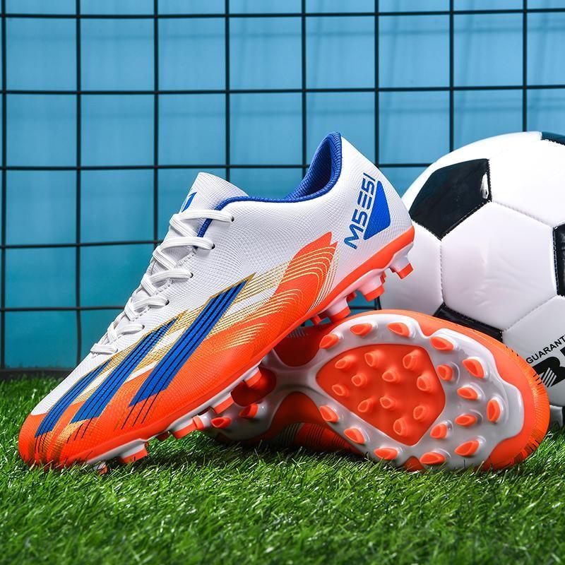 Kids Cleats Training Shoes Teenagers Outdoor Football Shoes Size - TikTok Shop Singapore