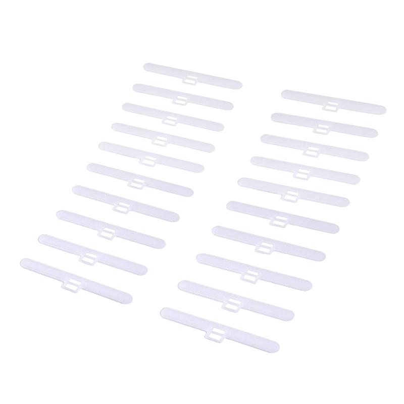 ZHIXI Vertical Blind Clips 20 Pcs Top Hangers Easy Installation ...