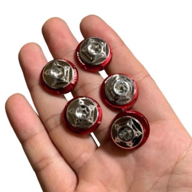 Combo 5 Ốc Inox Salaya +Long Đen Kitaco Lắp Baga,Cánh Yếm Wave - TikTok Shop Vietnam