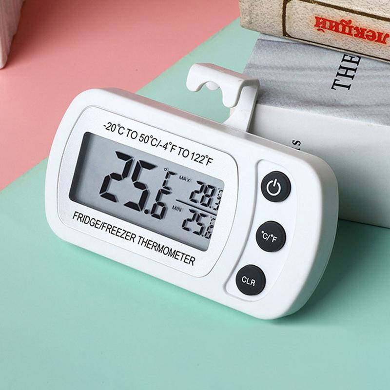 Termometer Peti Sejuk Peti Sejuk Digital, LCD Besar, Kalis Air ...