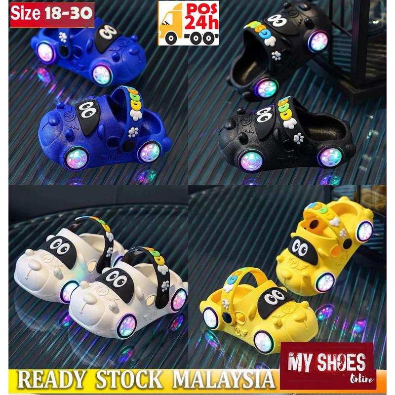 READY STORE Robot car Sandal/Kasut Budak sandals kereta/Clog - TikTok ...